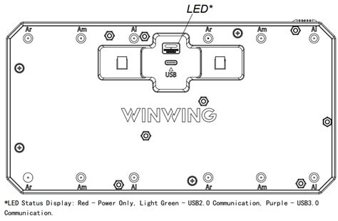 Winwing Pto2 Panel Of Take Off Controller User Manual