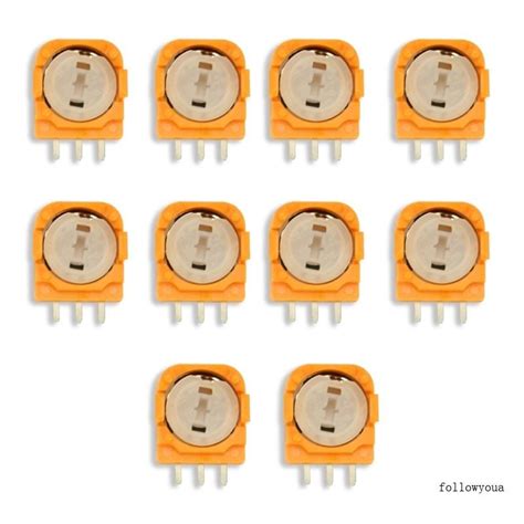 Fol 10pieces 3d Analog Joystick Sensor Module Potentiometer Thumb Stick