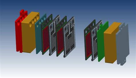 Stack Assembly Showing Three Out Of Cells Download Scientific Diagram