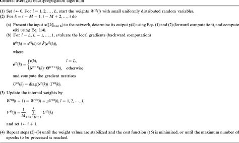 Table 1 From Neural Networks With Hybrid Morphologicalranklinear