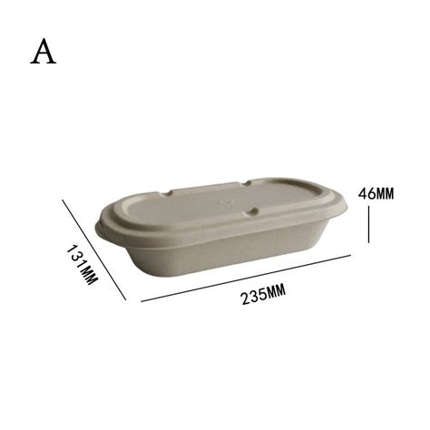 Boîte à Déjeuner Jetable 10 Pièces Boîte à Bento Grandado