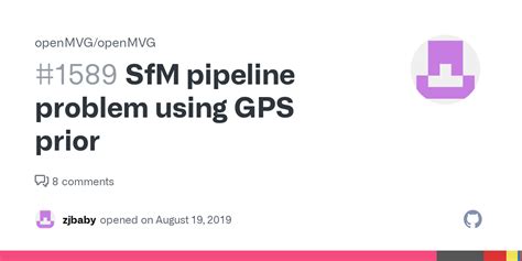Sfm Pipeline Problem Using Gps Prior · Issue 1589 · Openmvgopenmvg