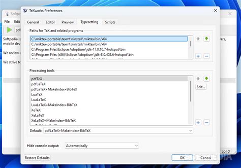 Miktex Portable Download Softpedia