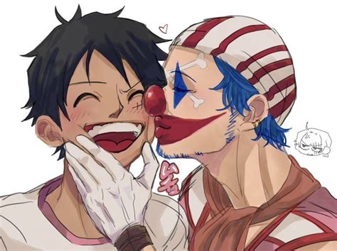 Luffy And Buggy One Piece [live Action] One Piece Manga Favorite