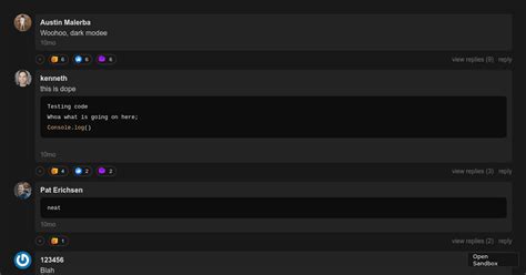 Supabase Comments Extension Demo Forked Codesandbox