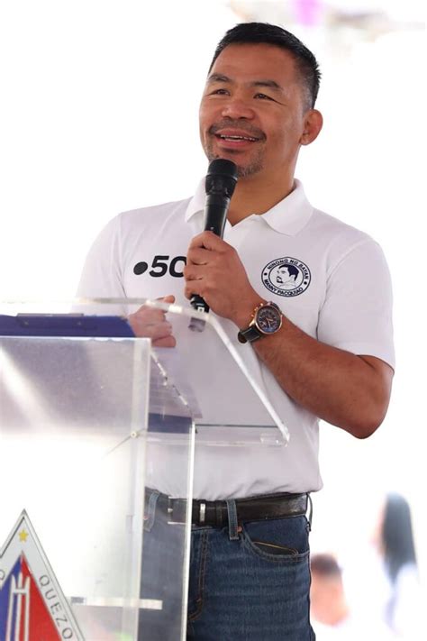 Flag Raising Ceremony With Former Senator Manny Pacquiao Quezon City