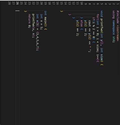 solved answer the code outputs is 3 5 7 which is perfectly