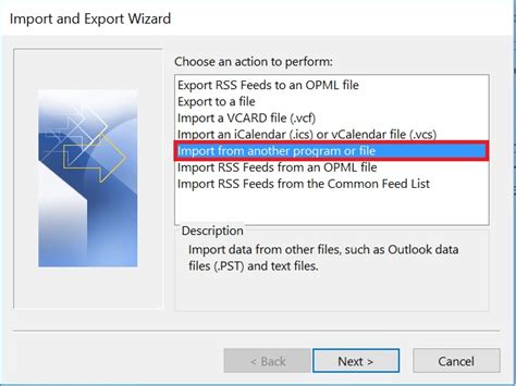 Importing An Outlook Pst File IT Services