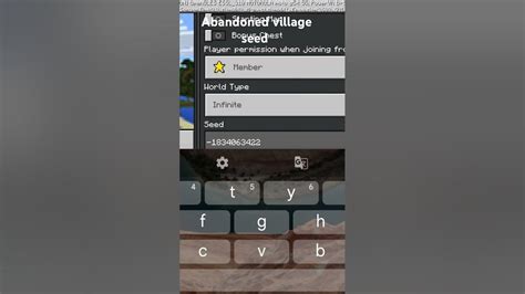 Abandoned Village Seed Bedrock Version Pocket Edition Minecraft Youtube