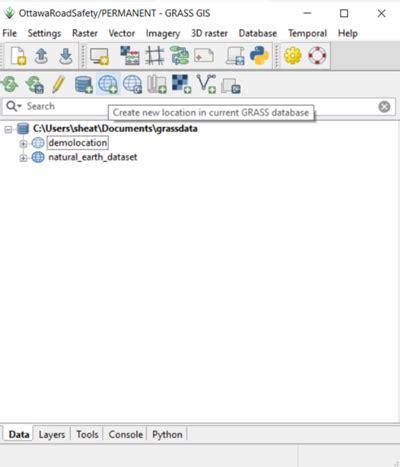 Editing Vector Data In GRASS GIS CUOSGwiki