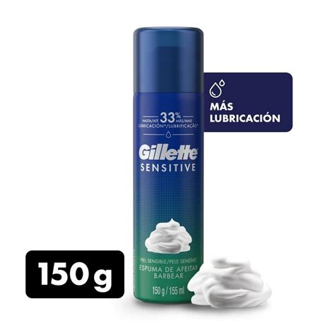 Espuma De Afeitar Gillette Foam Sensitive 150 Grs — Farmacia El Túnel