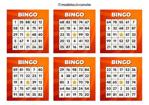 Bingo Em Pdf Para Imprimir