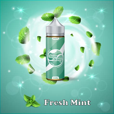 G Drops Dispo Drops Mint Long Fill Combo 120ml Royalty Vape Distribution