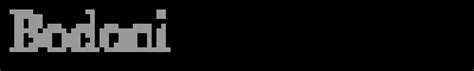 Bodoni Font Download Free