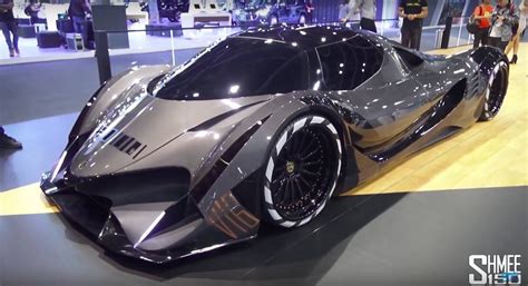 Devel Motors Brings 5 000 Hp Sixteen Hypercar Concept To Dubai Motor Show