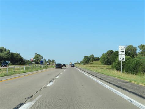Iowa Interstate 80 Eastbound Cross Country Roads