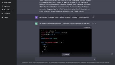 gpt3 chat can create yasnipptes r emacs