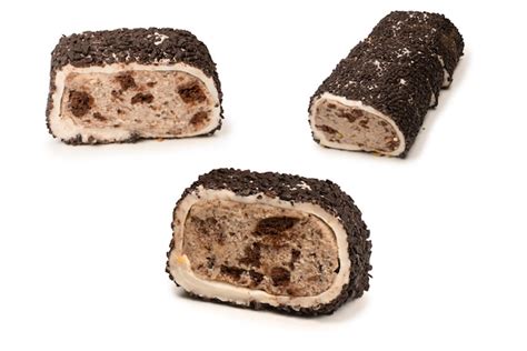Premium Photo Sweet Roll With Chocolate And Nuts Turkish Sweets Turkish Rahat Isolated On A