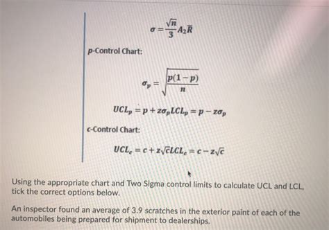 Solved Sample Mean Control Chart Ucl ăz0zlcl Zoz Or