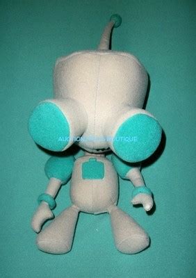 Nickelodeon Invader Zim Gir As Robot Plush Doll Rare 9 2003 326852543