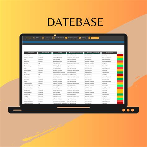 9 Box Grid Talent Management Template Employee Assessment Excel Spreadsheet Etsy