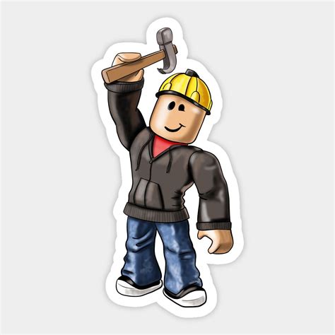 Keyart Character Builderman Roblox Character Hd Png Download