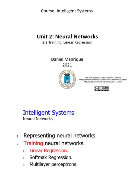 2 2 training linear regression pdf artificial neural network