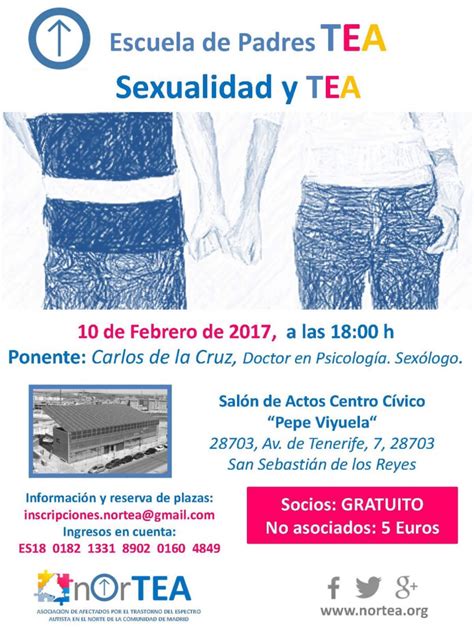 Formación Para Familias Sexualidad Y Tea Nortea Sexualidad Y