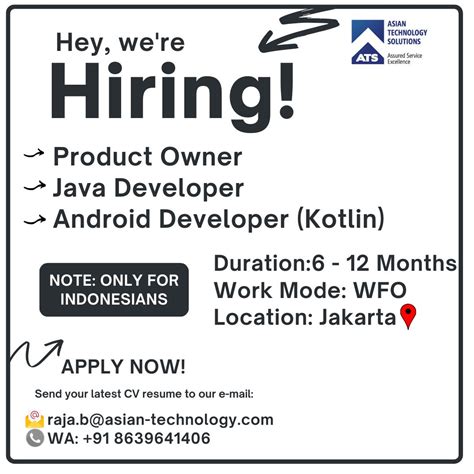 Linkedinfam Ats Hiring Productowner Scrum Agile Sdlc Javadeveloper Rajashekar Bommena