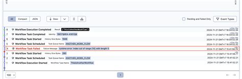 Workflow Not Processed Although The Worker Is Up And Running