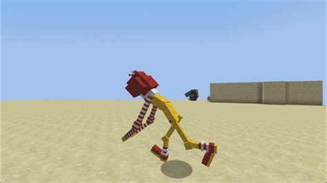 Ronald Mcdonald Minecraft Geckolib Animations Youtube
