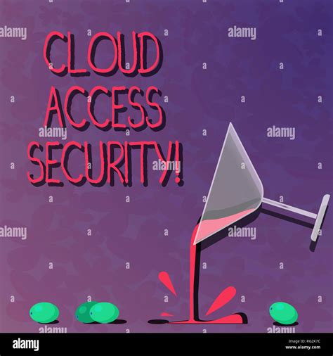 Word Writing Text Cloud Access Security Business Concept For Protect Cloudbased Systems Data