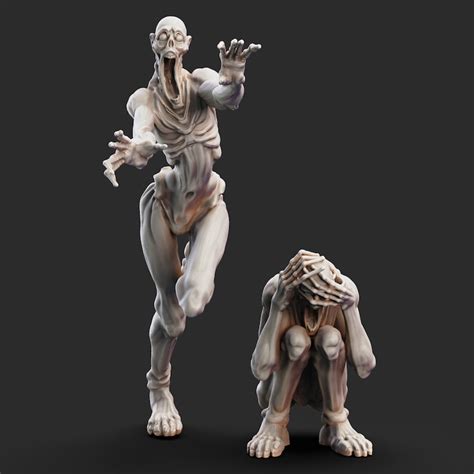 Scp 096 Shy Guy Model For Dungeons And Dragons Etsy