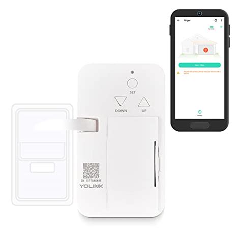 Yolink Finger Remote Control Existing Garage Door Opener