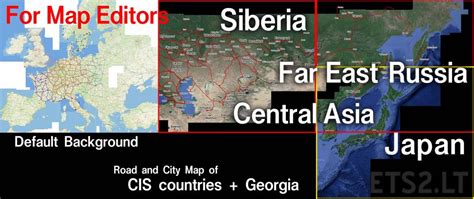 New East Sectors For MapEditor ETS 2 Mods