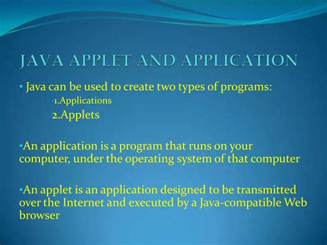Java Programs Pptx Programming Languages Computing