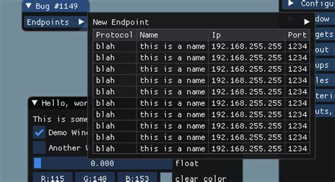 Beginmenu With Columns Issue Ocornut Imgui Github