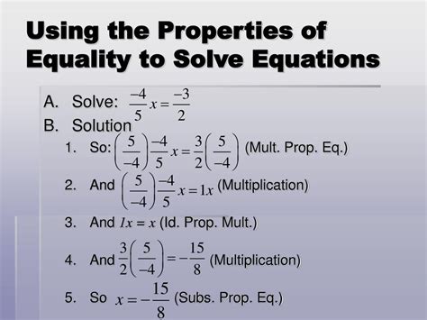 Ppt Solving One Step Equations Powerpoint Presentation Free Download Id5166864