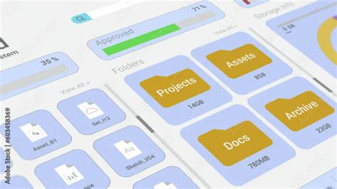 Dashboard Document Management System Software Charts And Statistics On Documents Corporate