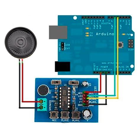 Modulo Arduino Grabador De Voz ISD1820 Arduino Raspberry Pi Kit