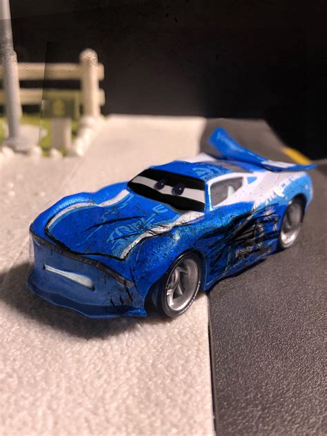 My Custom Edited Damaged Cam Spinner Made By Me Rpixarcars