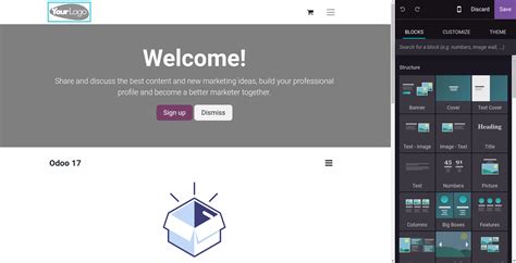 Website In Odoo 17 Odoo 17 Community Book
