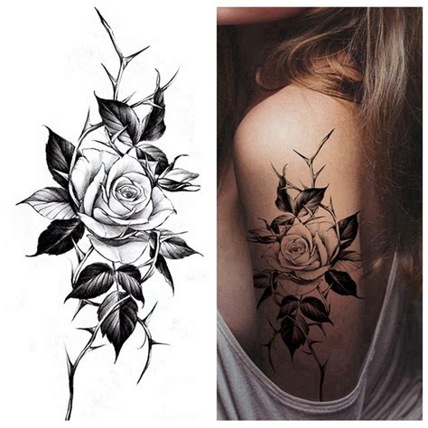 Rose Thorns Tattoo