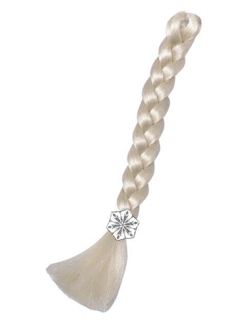 Elsa 6 Pack Blonde Costume Braids Frozen Party Favours