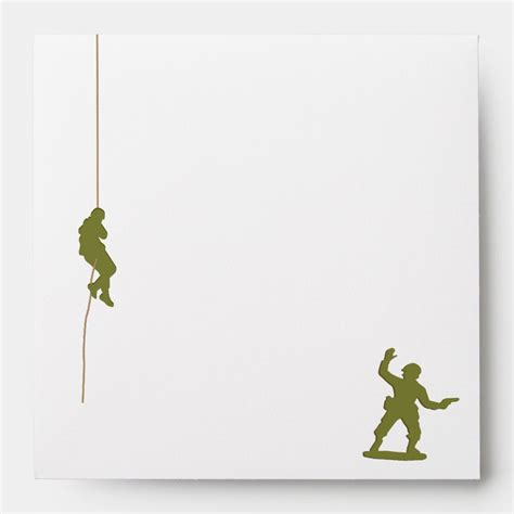 Army Custom Envelope Zazzle
