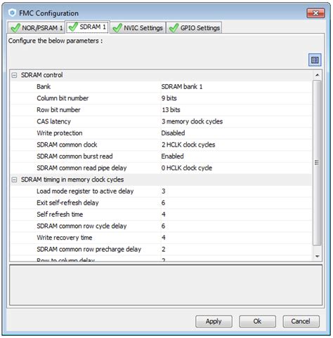 Stm32cubemx V110 Sdram Stmicroelectronics Community