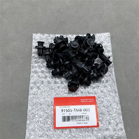Oem 30pcs Oem For Honda Bumper Under Cover Retainer Clip 91505 Tm8