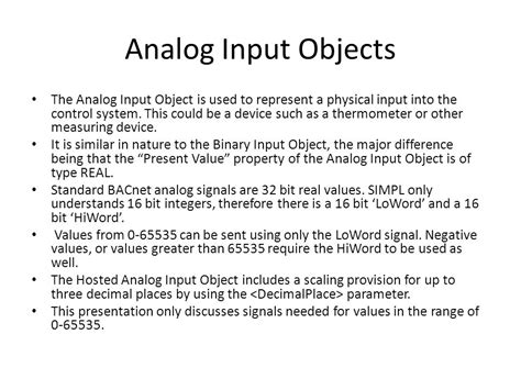 simpl bacnet basics a tutorial ppt download
