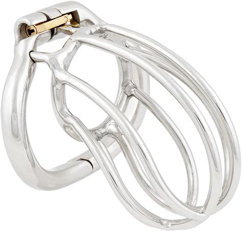 Ternence Male Chastity Device Ergonomic Design Stainless Steel Hinged Ring Male Cock