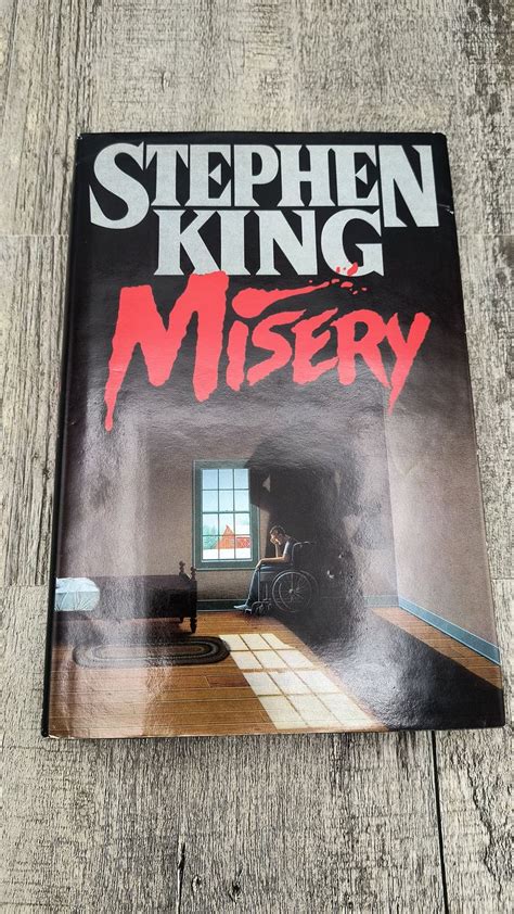 Stephen King Misery Vintage Book 1987 1st Print 1st Edition Hardback